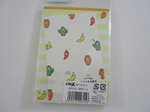 Cute Kawaii Crux Fruit Vegetables MINI Letter Set Pack - Stationery Wr ...