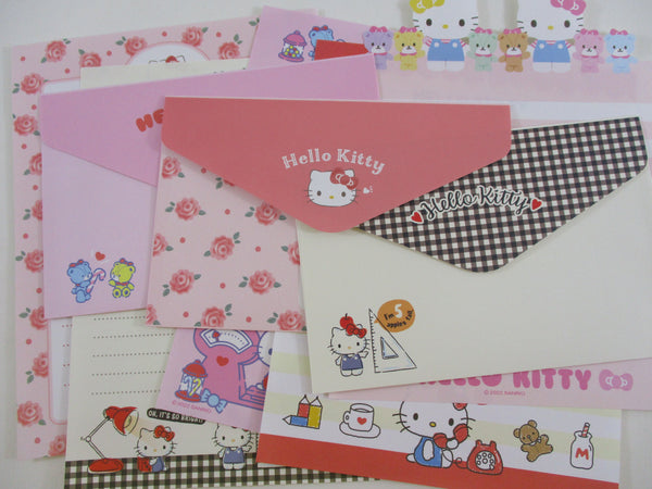 Cute Kawaii Hello Kitty Letter Sets - Writing Paper Envelope Stationer ...