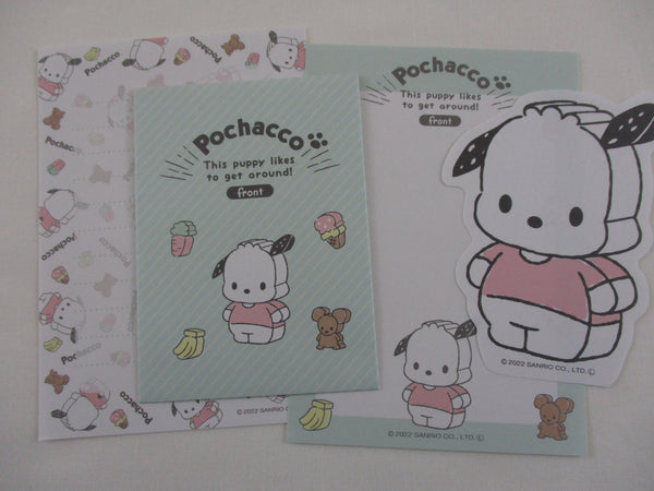 Cute Kawaii Sanrio Pochacco Mini Letter Set C - Small Writing Note Env ...
