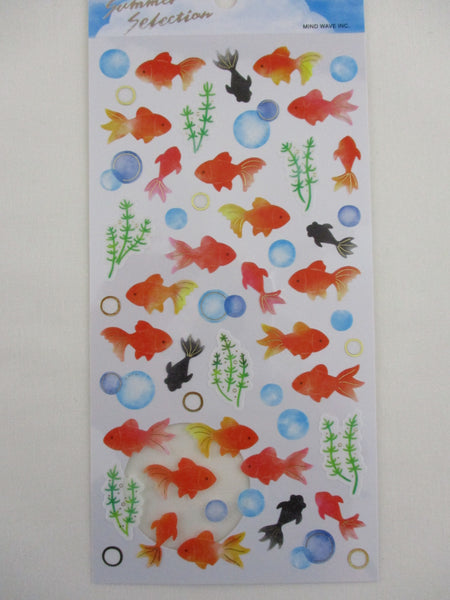 Cute Kawaii MW Summer Selection Series - Goldfish Sticker Sheet - for ...