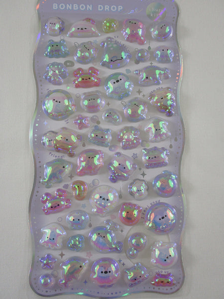 Cute Kawaii BonBon Candy Drop Seal Sticker Sheet - Penguin - for Journ ...