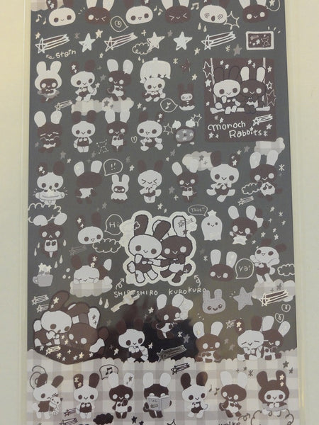 Cute Kawaii San-X Monoch Rabbits Sticker Sheet – Alwayz Kawaii