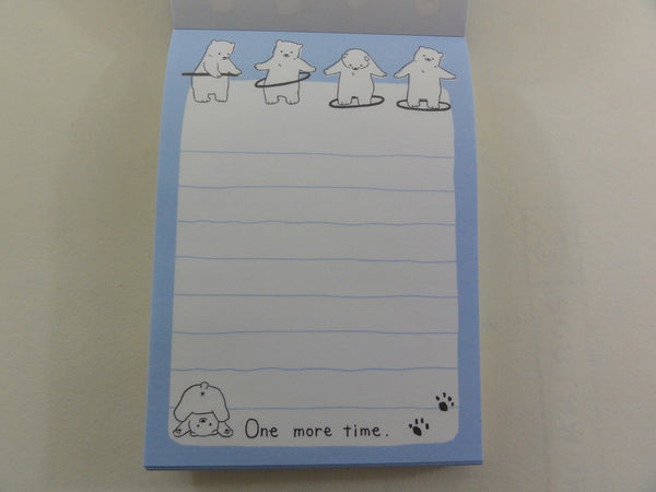 Kawaii Cute Crux Bear One more time Mini Notepad / Memo Pad – Alwayz Kawaii