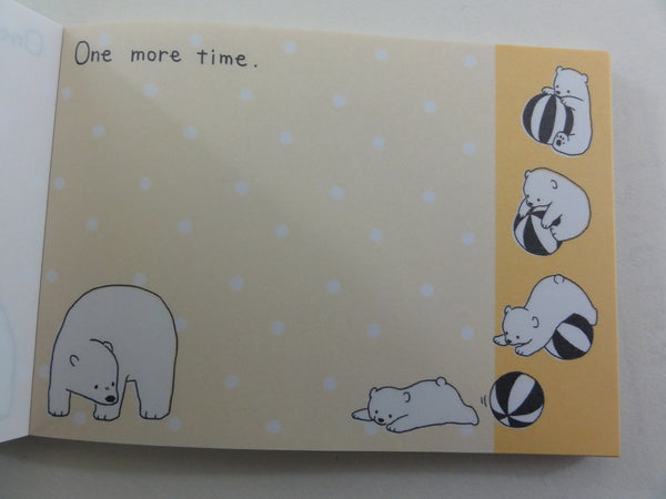 Kawaii Cute Crux Bear One more time Mini Notepad / Memo Pad – Alwayz Kawaii