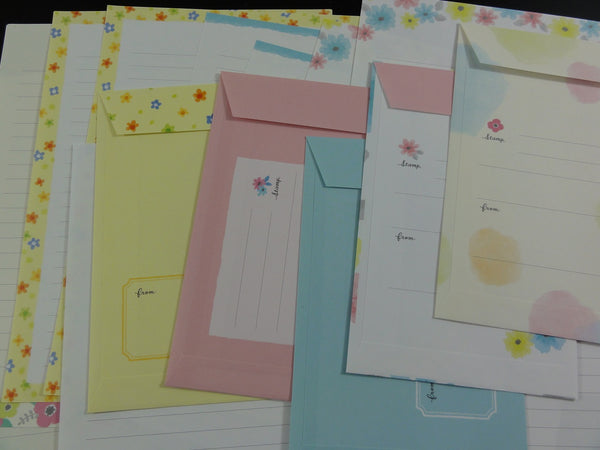 Cute Kawaii Mind Wave Hello New Me Letter Sets - Stationery Writing Pa ...