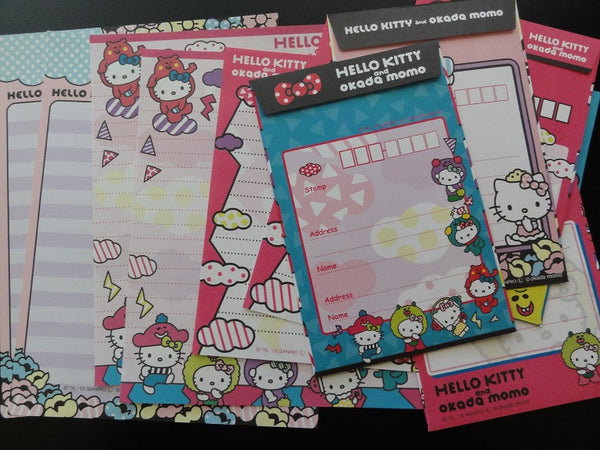Sanrio Hello Kitty Okada Momo Letter Sets – Alwayz Kawaii
