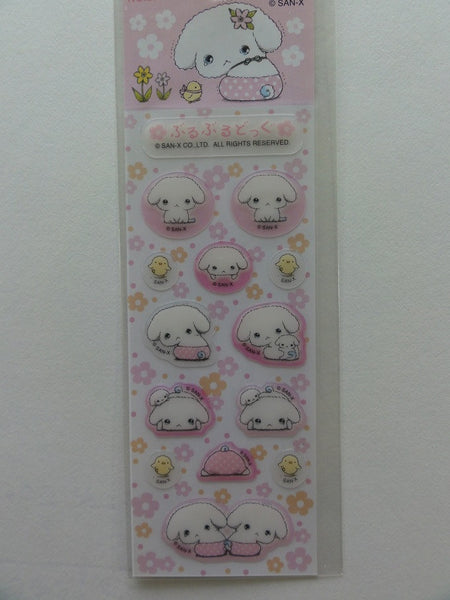 Kawaii Cute San-X Buru Buru Dog Small Sticker Sheet - pink – Alwayz Kawaii