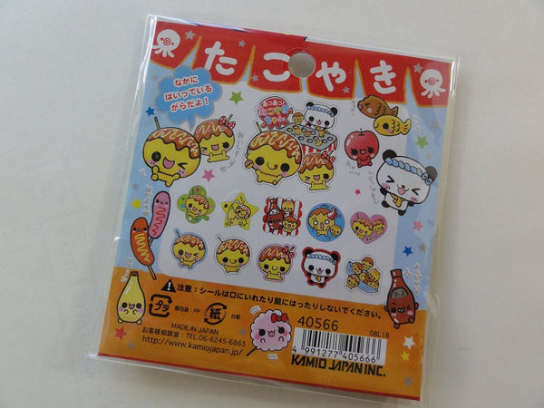 Cute Kawaii Kamio Takoyaki Stickers Sack - Vintage – Alwayz Kawaii