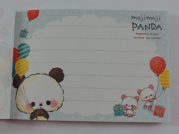 Cute Kawaii Crux Moji Panda Balloons Mini Notepad / Memo Pad - Station ...