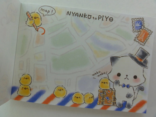 Kawaii Cute Crux Nyanko Cat Piyo Mini Notepad / Memo Pad – Alwayz Kawaii