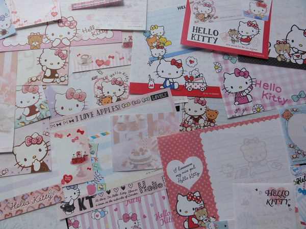 Hello Kitty Paper Memo Note Set sanrio stationery japan – Alwayz Kawaii