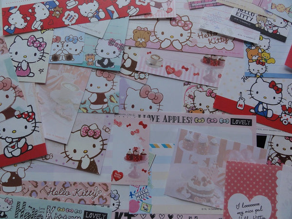 Hello Kitty Paper Memo Note Set sanrio stationery japan – Alwayz Kawaii