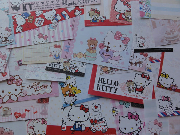 Hello Kitty Paper Memo Note Set sanrio stationery japan – Alwayz Kawaii