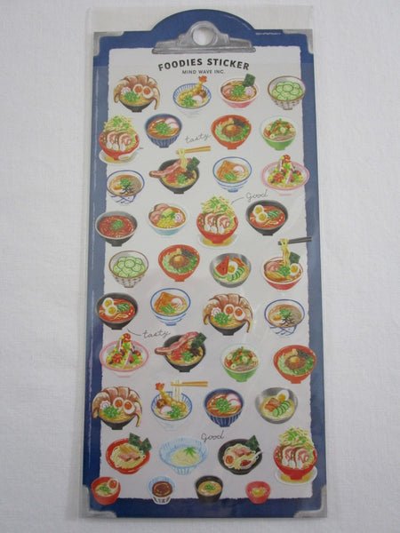 Cute Kawaii Mindwave Foodies Sticker Sheet - G - Ramen Noodle Udon - f ...